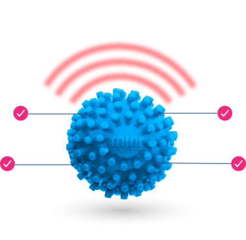 Heatable acuBall Mini - Acuproducts - Heatable Massage Ball For Pain Relief